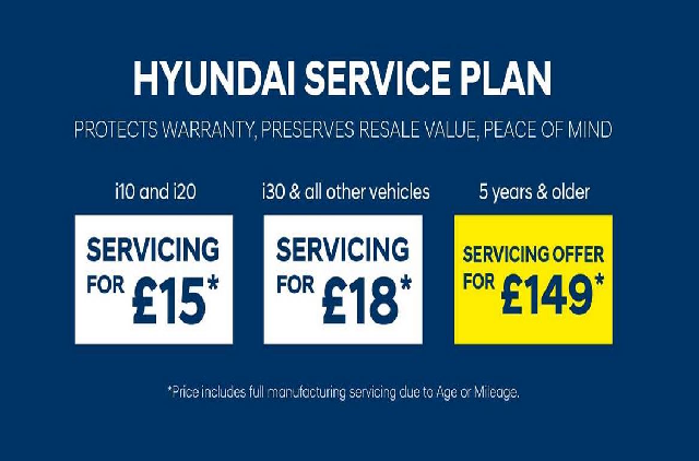 Hyundai Service Plan - Cannon Motors Ltd, Carrickfergus, County Antrim