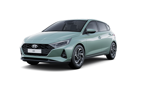 Hyundai I20 Mangrove Green